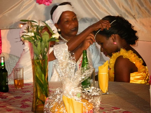 SWP: PHOTOS: ACTRESS ODAMA JENNIFER KYAKA AT HER YOUNG SISTER'S SEND OFF.