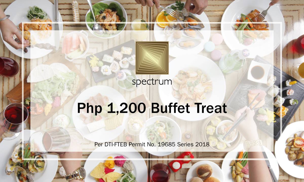 Manila Shopper: Spectrum Buffet Voucher SALE: Nov 2018