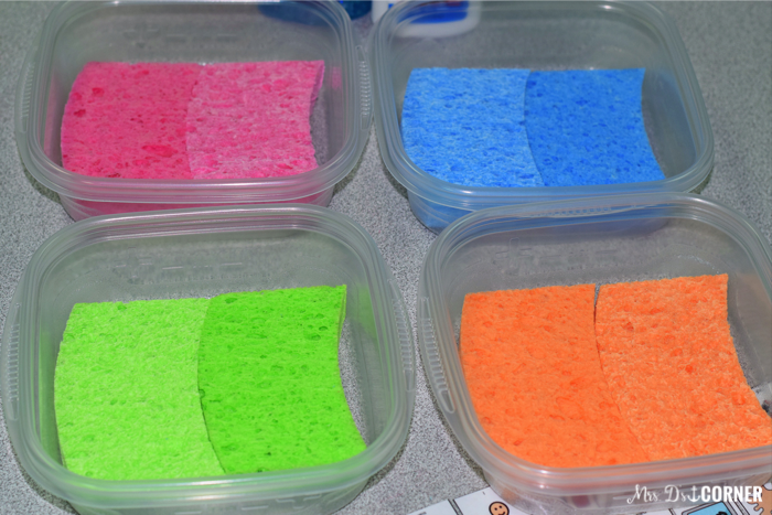 Glue Sponges in the Special Education Classroom - Mrs. D's Corner