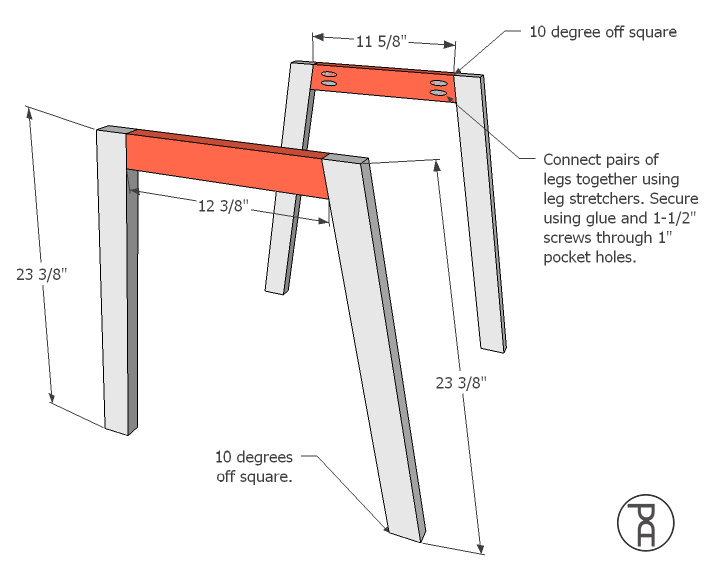 Stair Tread Arm Chair - Building Plans | Pneumatic Addict