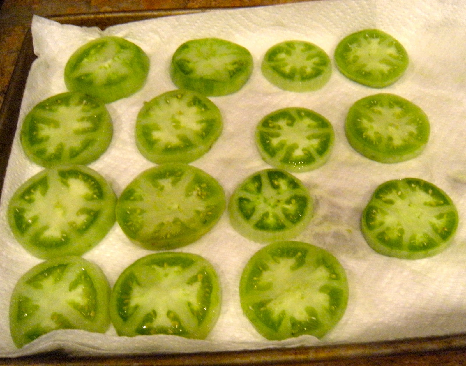 Sweetie Petitti: Green Tomato Appetizer
