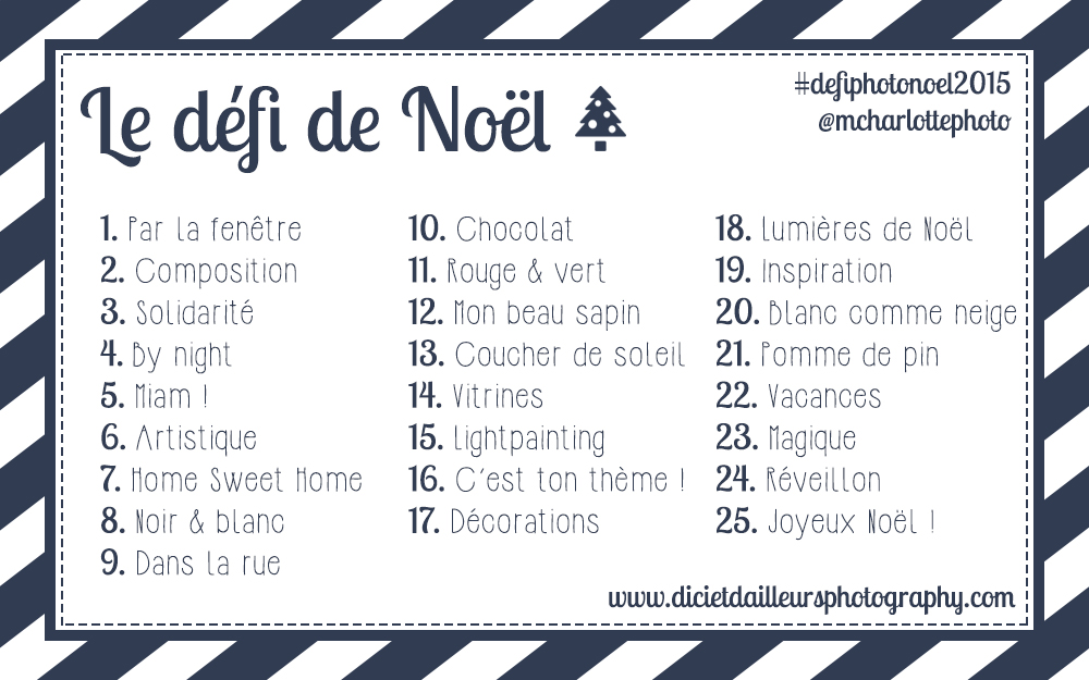 Le défi photo de Noël, saison #3 ! | Cultivez moi