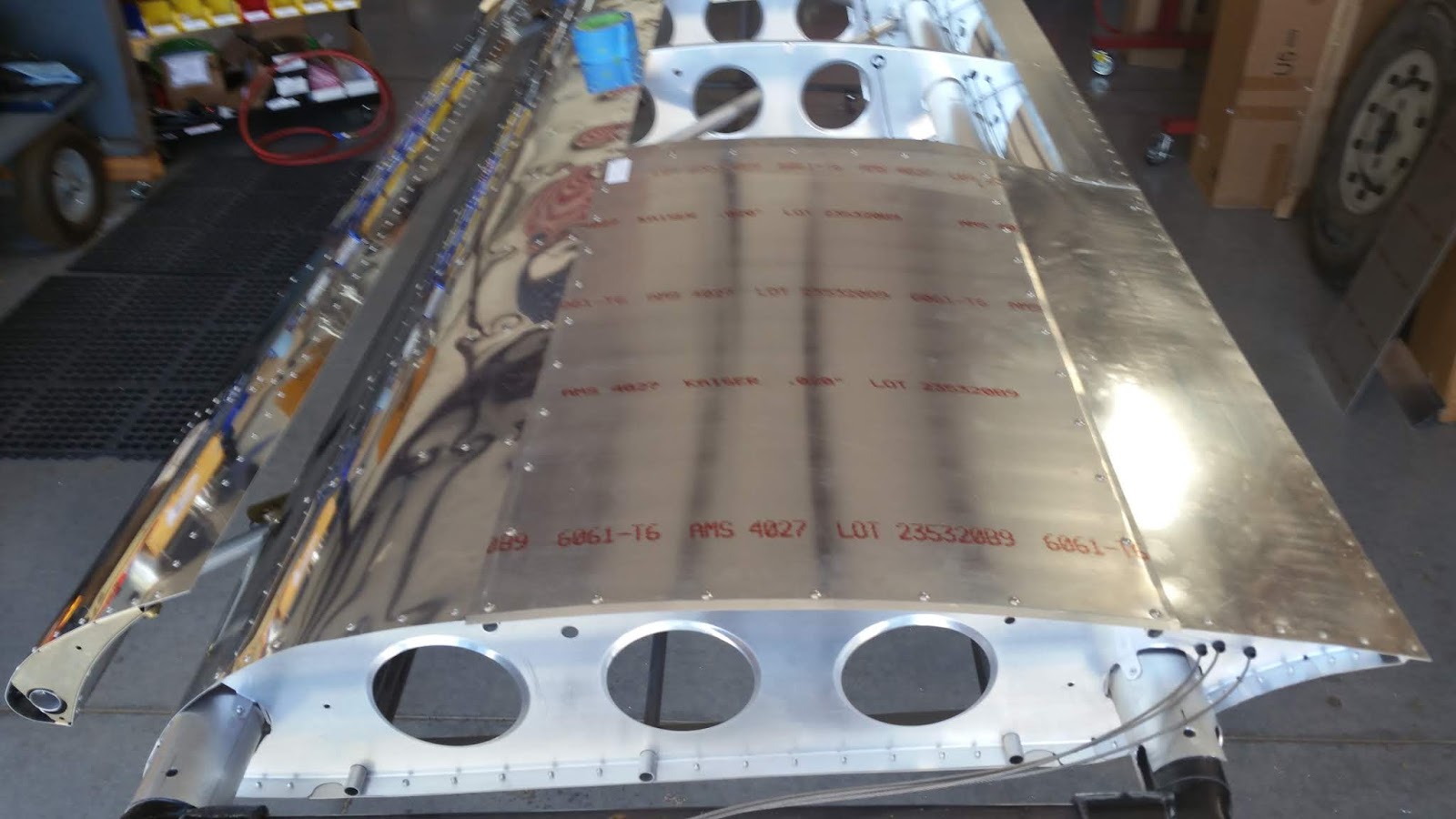 Just Another SuperSTOL Build Log: Wing - Fuel Tank Cover