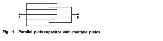 Parallel Plate Capacitor With Multiple Plates