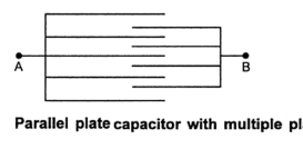 Parallel Plate Capacitor With Multiple Plates