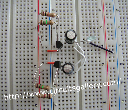 Astable Multivibrator using transistors - Transistorised Circuit wave ...