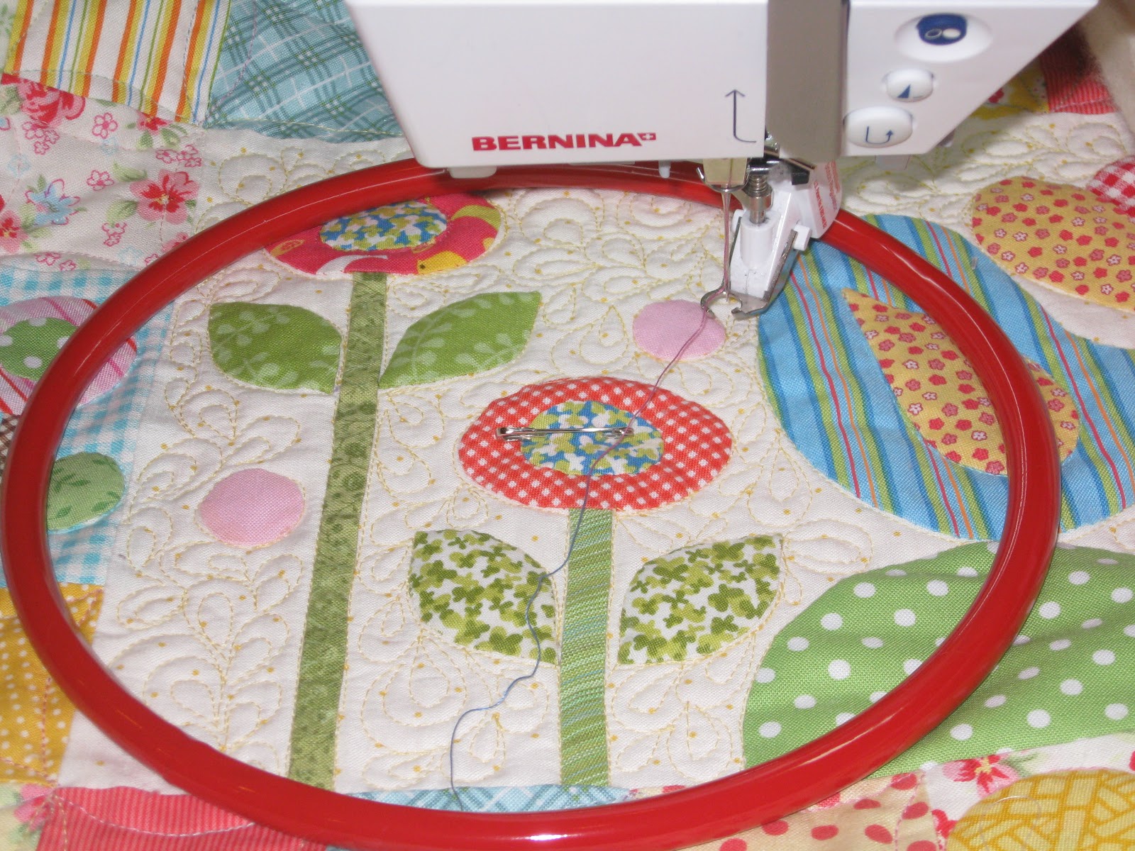 Gingerbread Girl's Quilting Adventures: Free Motion Quilting- My ...