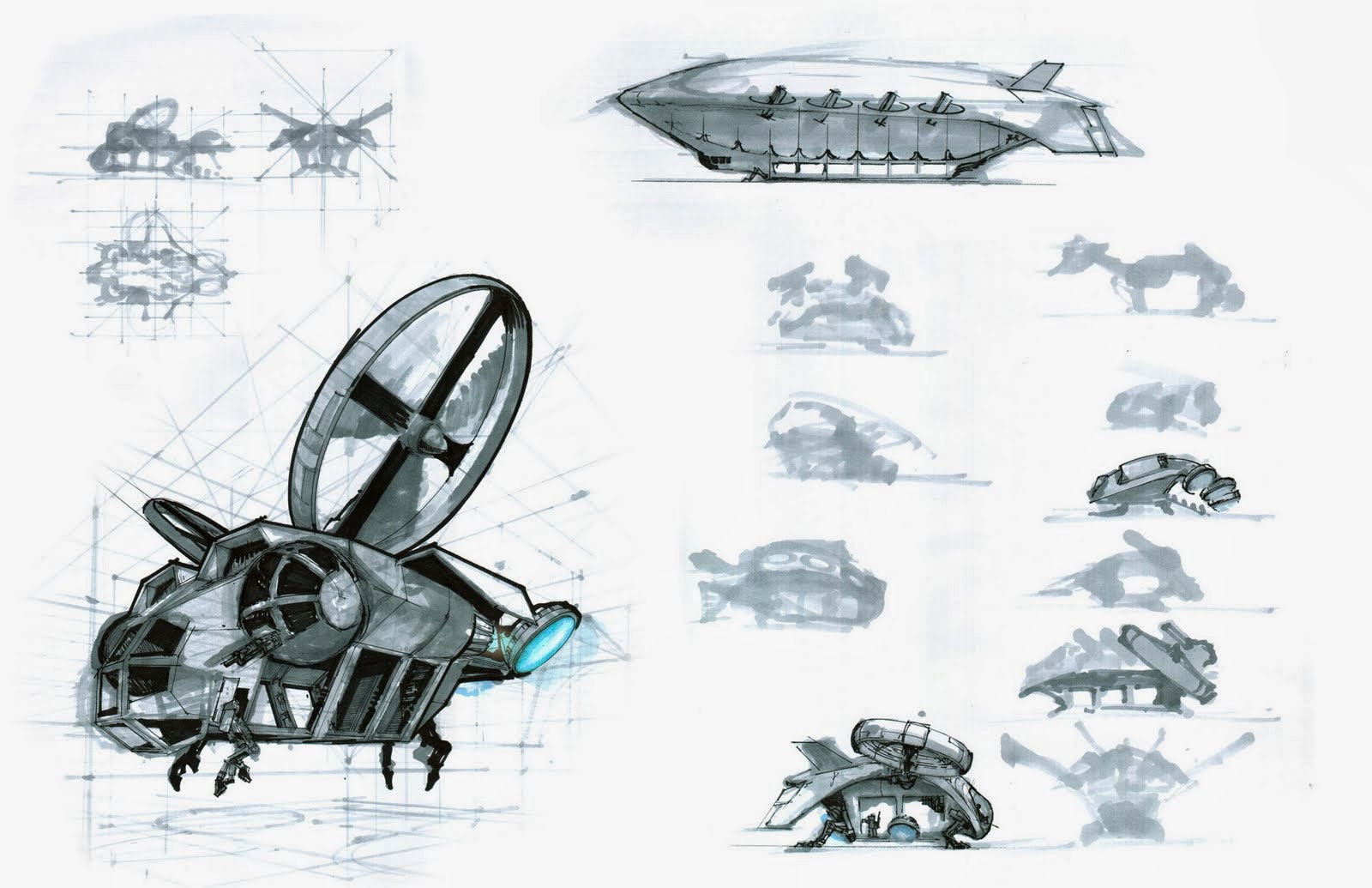 Peter Coene's Concept Art and Drawings