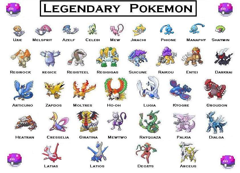 As long as you ♥ me :p: Whole Collection of Legendary pokemon ruby destiny