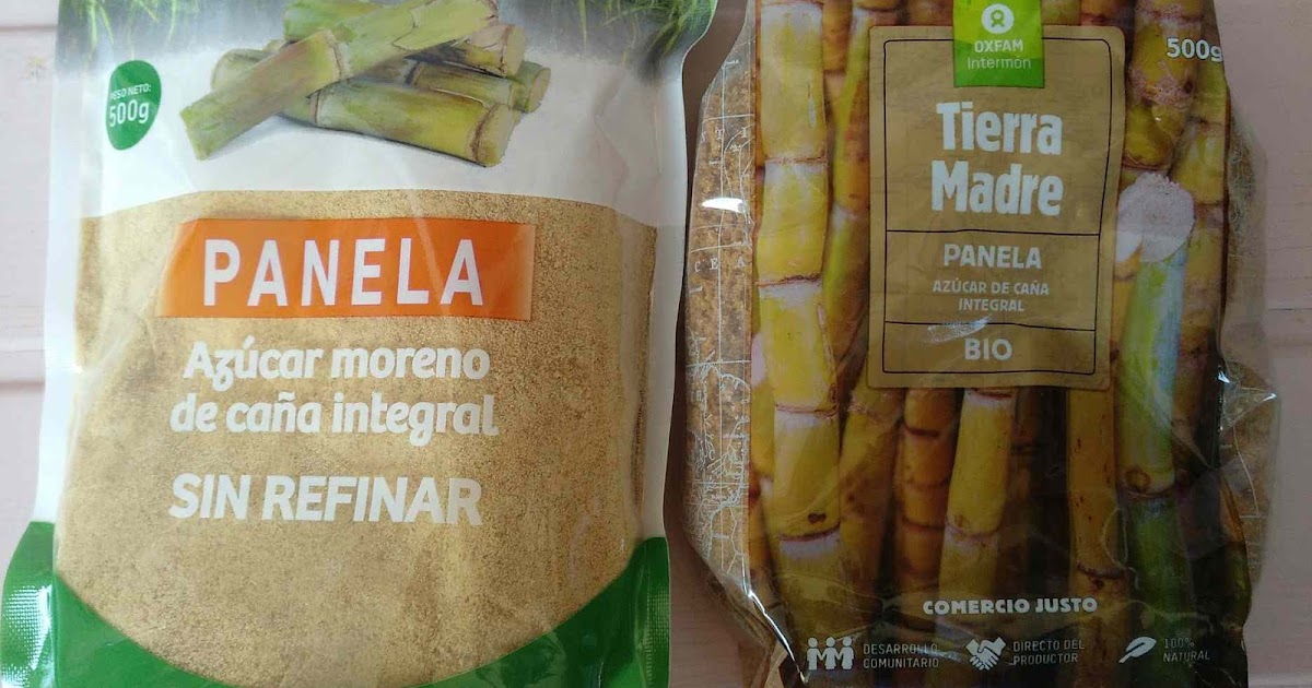 Panela. Alternativa saludable al azúcar refinado.