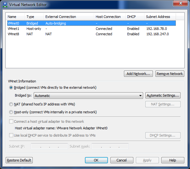 Download virtual network editor vmware player 12 - perbulk