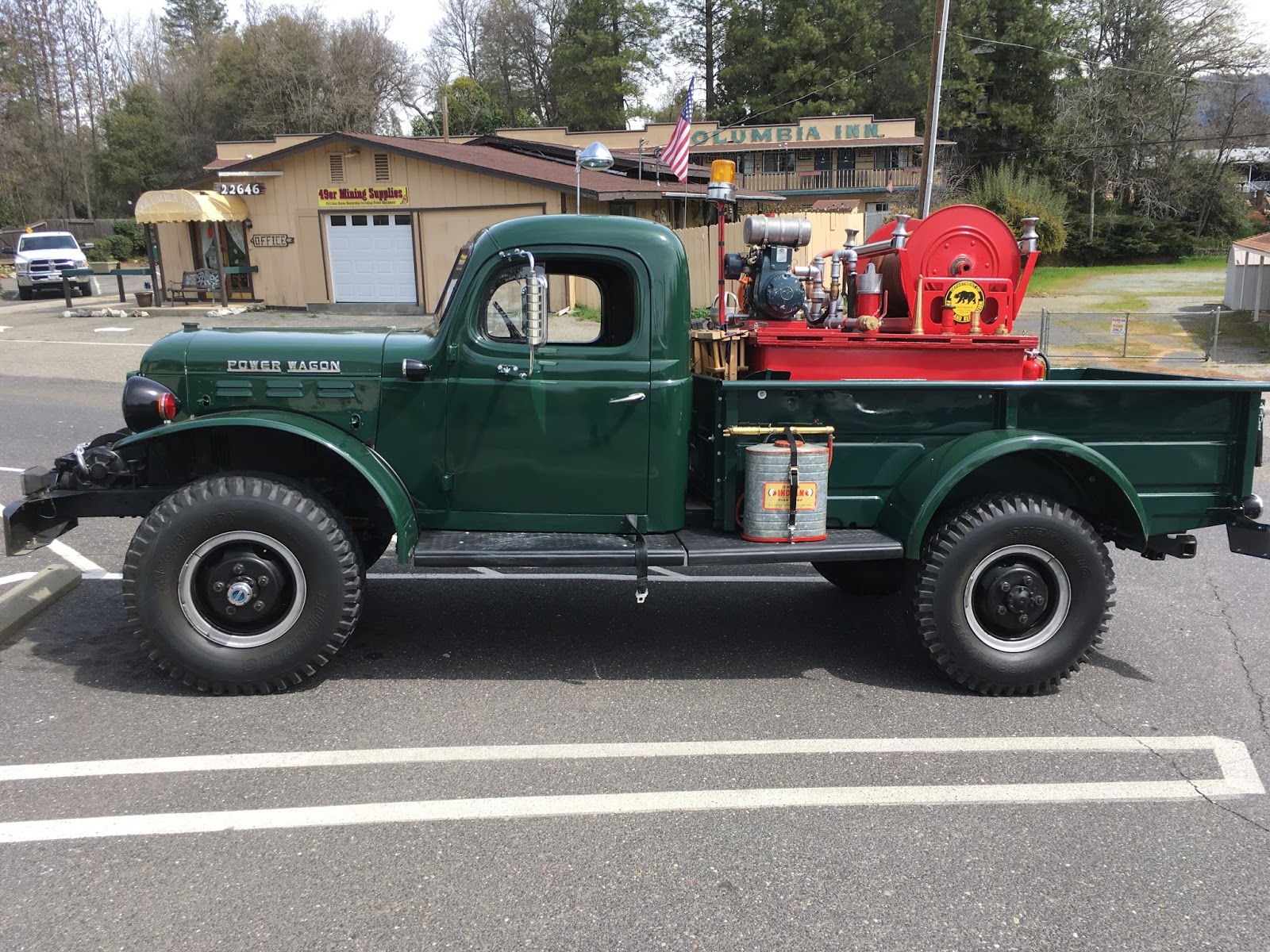 autoliterate: Dodge Power Wagon. (Forest fire truck rig)