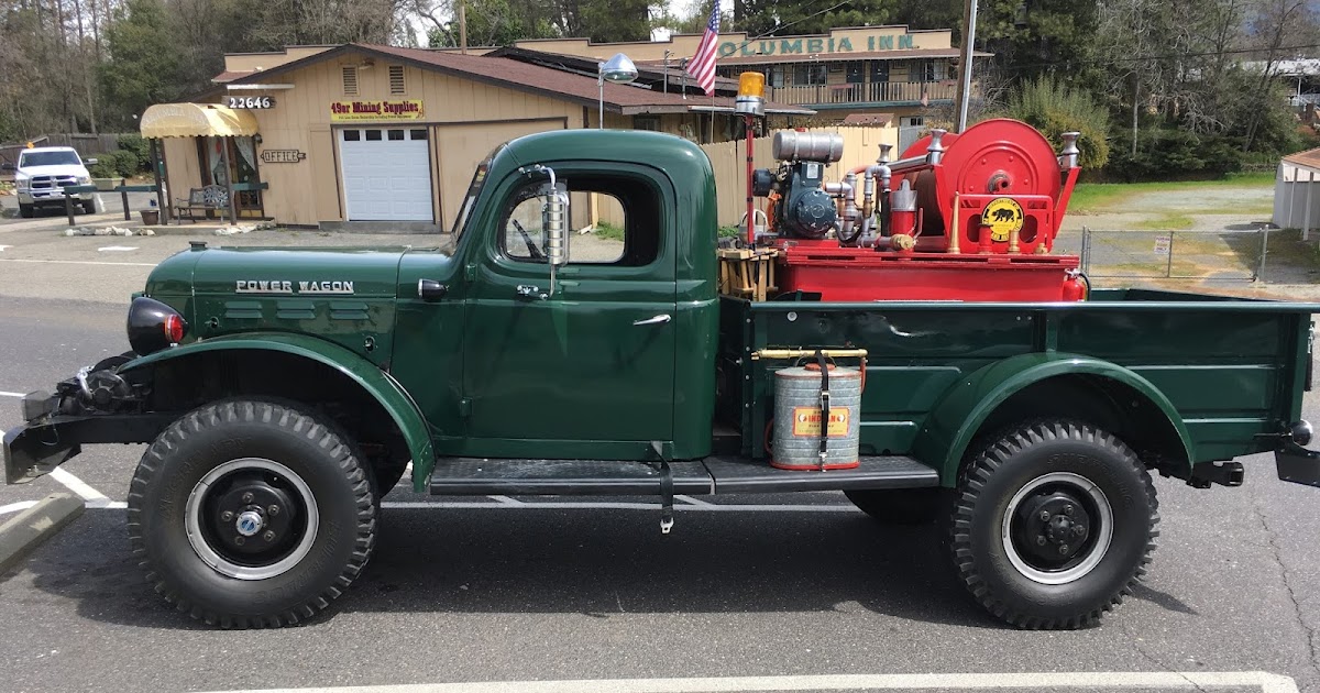 autoliterate: Dodge Power Wagon. (Forest fire truck rig)