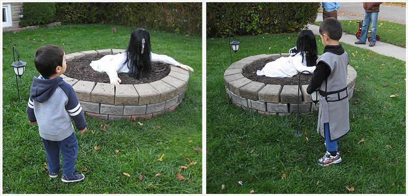 My Handmade Home: DIY: Scary Well from the Movie "The Ring"