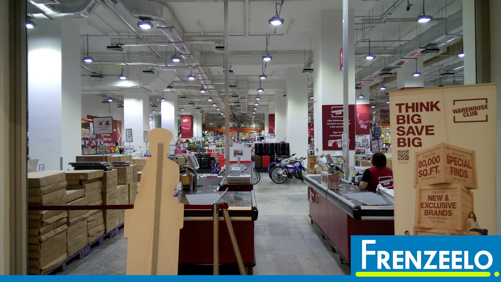 Frenzeelo: Taking A Walk Around Warehouse Club in Joo Koon
