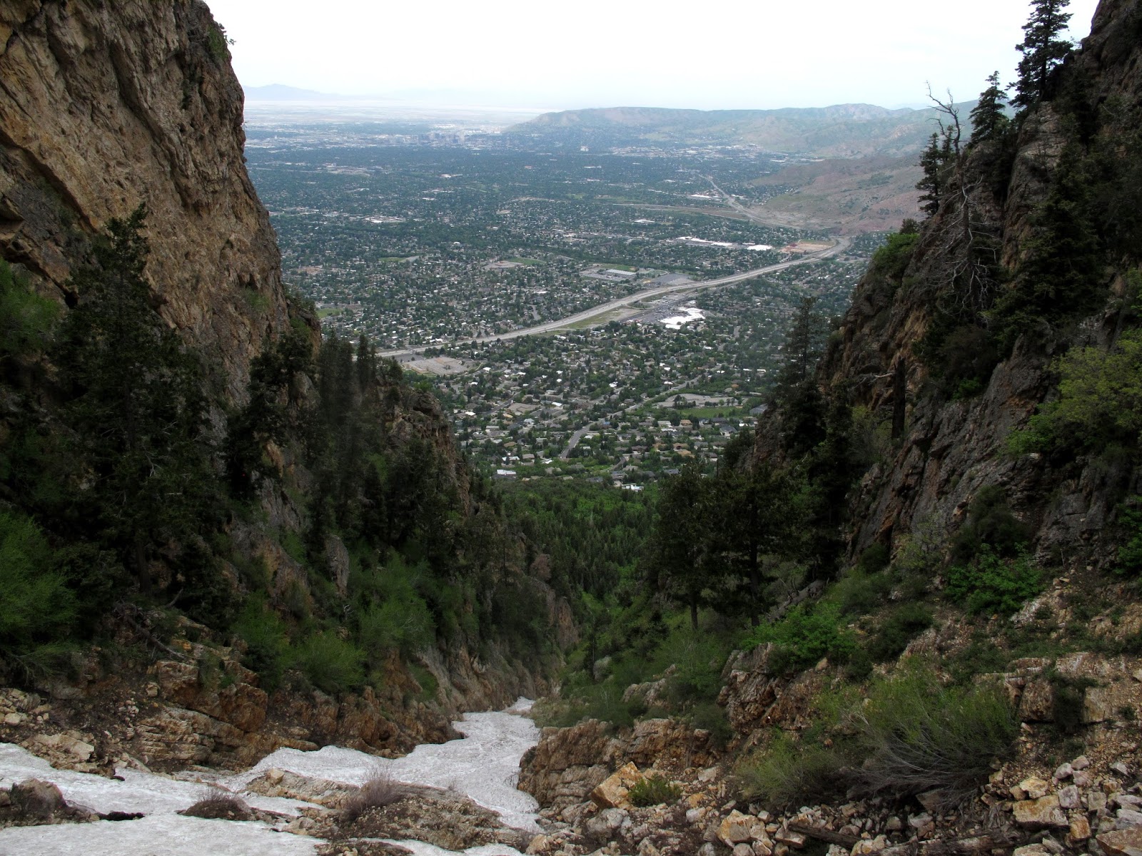 WEST SLABS, MT. OLYMPUS, UTAH - ADAM HAYDOCK