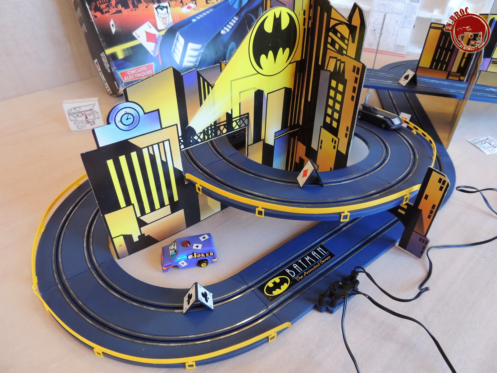 en-broc: Batman TAS : circuit, Polistil, 1993