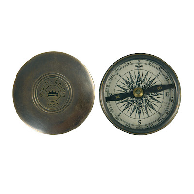 La Carta Náutica: Brújula compás