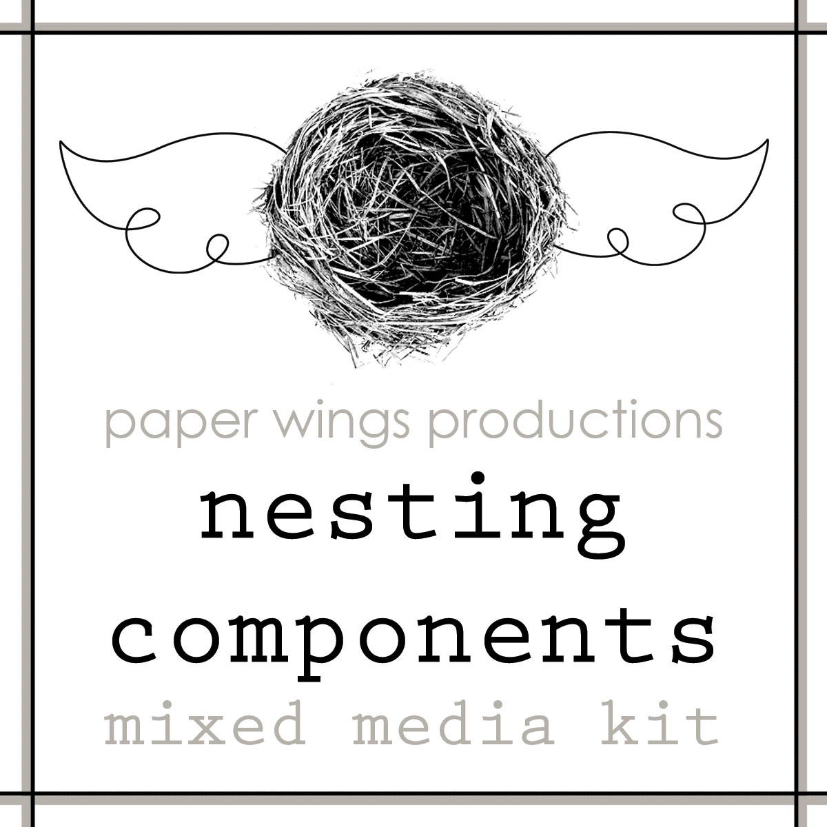 The Aviary: August News- New Nesting Components Kit