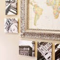 How to make DIY Map Wallpaper – Craftivity Designs