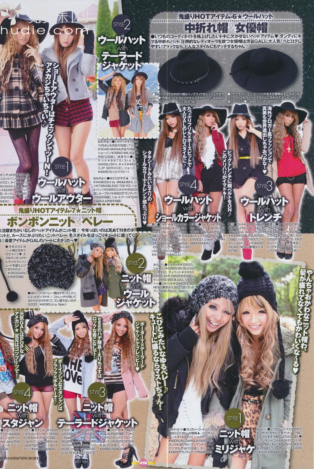 Blue Lollipop: Gyaru Winter Fashion~