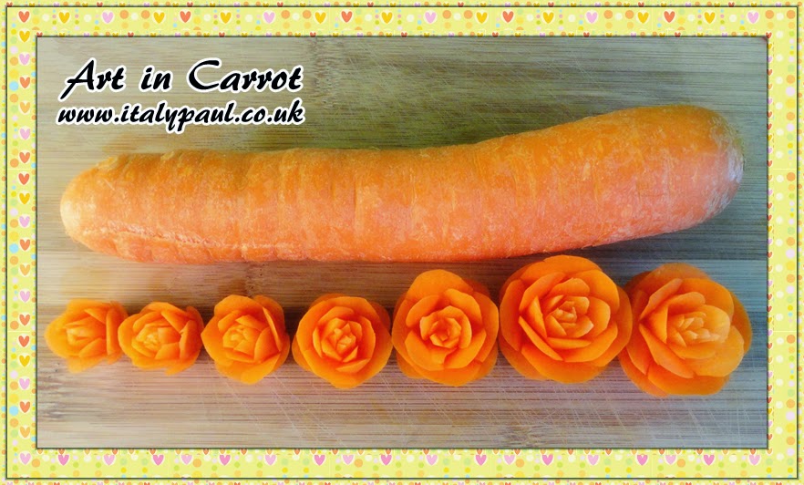 ItalyPaul - Art In Fruit & Vegetable Carving Lessons: Art In Carrot ...