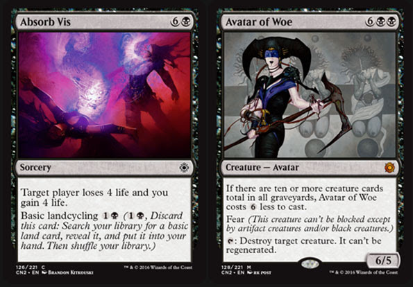 Magic the Gathering Adventures: Conspiracy Set Review: Black Cards