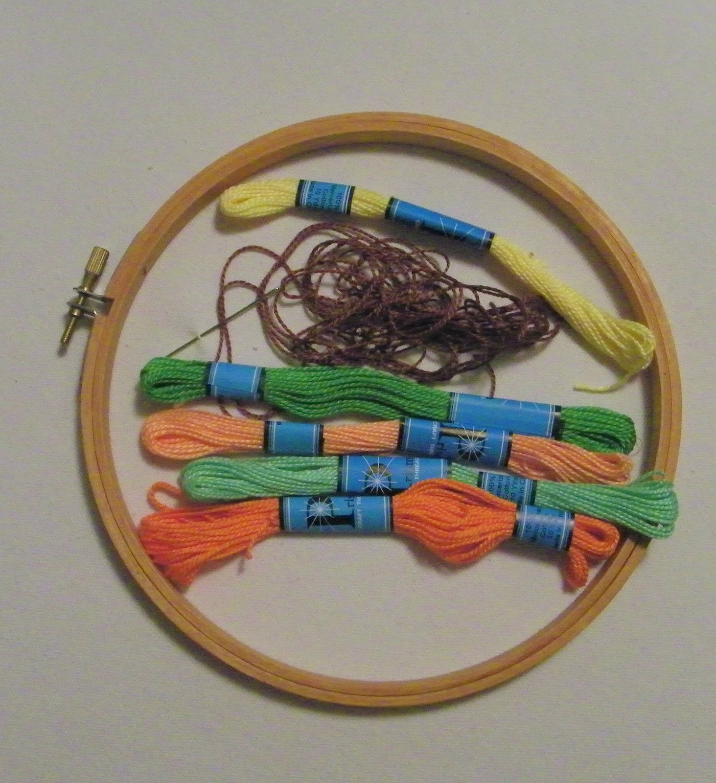 MY LITTLE BEACH HOUSE: Spending time with needle and hoop---