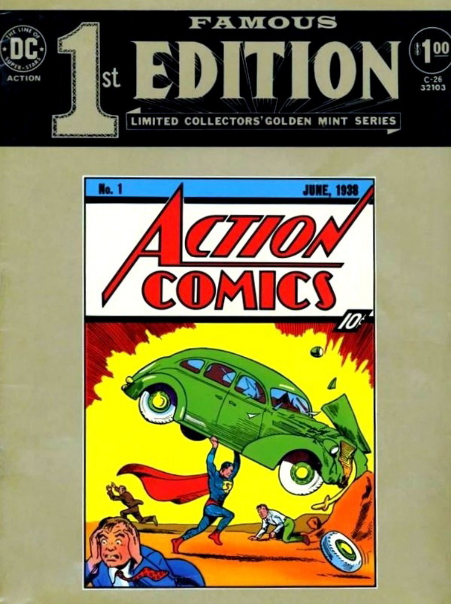 CRIVENS! COMICS & STUFF!: ACTION COMICS #1 REPRINTS... (UPDATED)