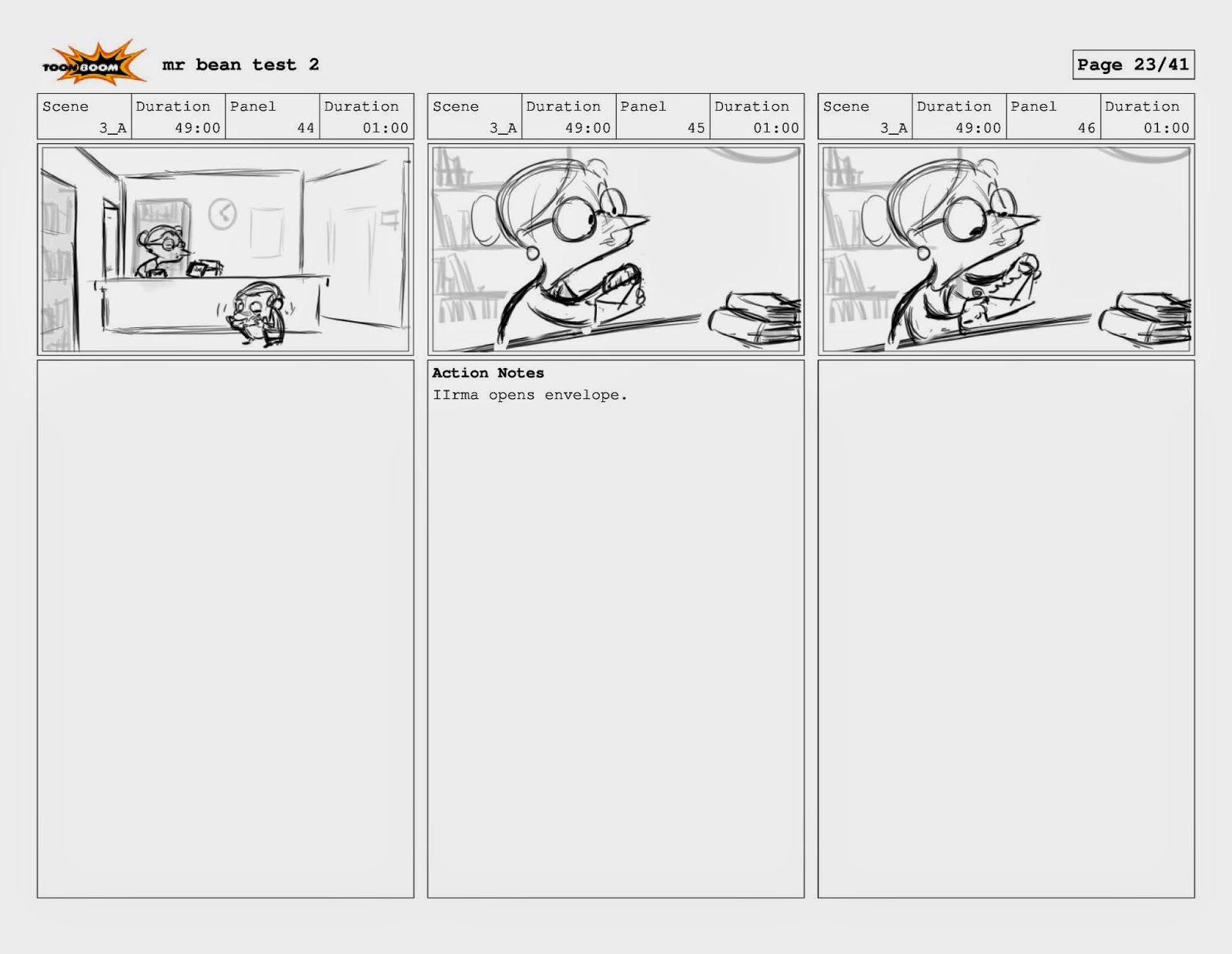 Storyboard Portfolio: Storyboard Samples