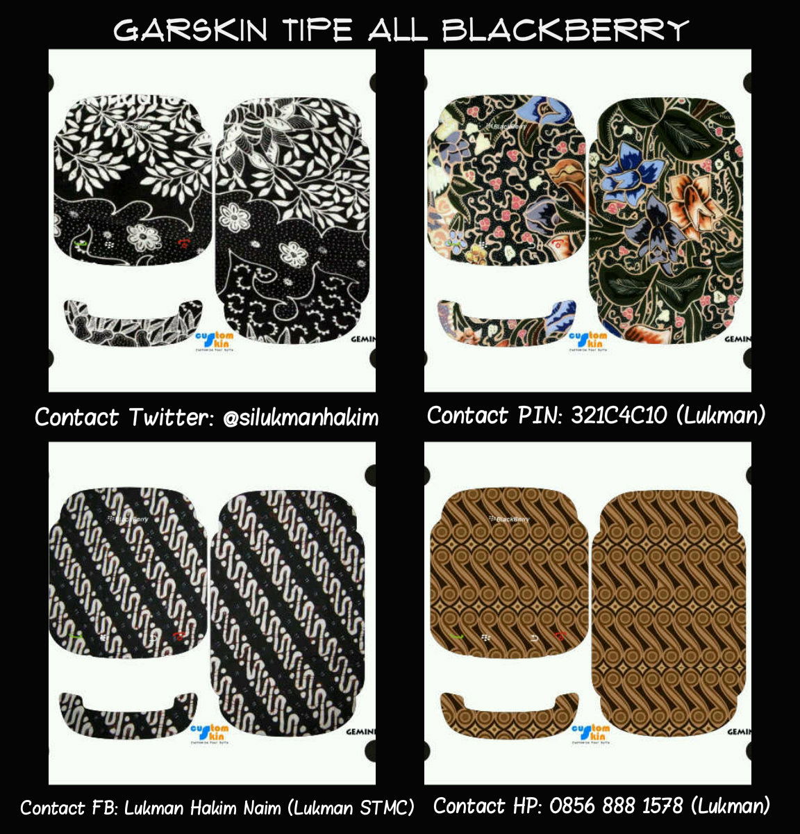 Aplikasi dari belajar Kewirausahaan: Menjadi penjual GARSKIN atau ...