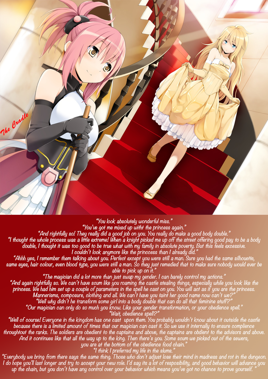 The Cradles Anime Tg Captions Princess Double