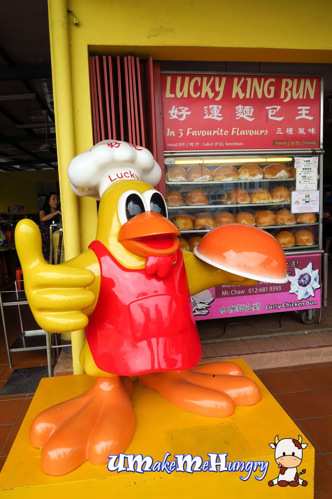 Lucky King Bun Mascot