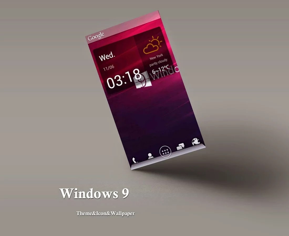 Android: Windows 9 Theme