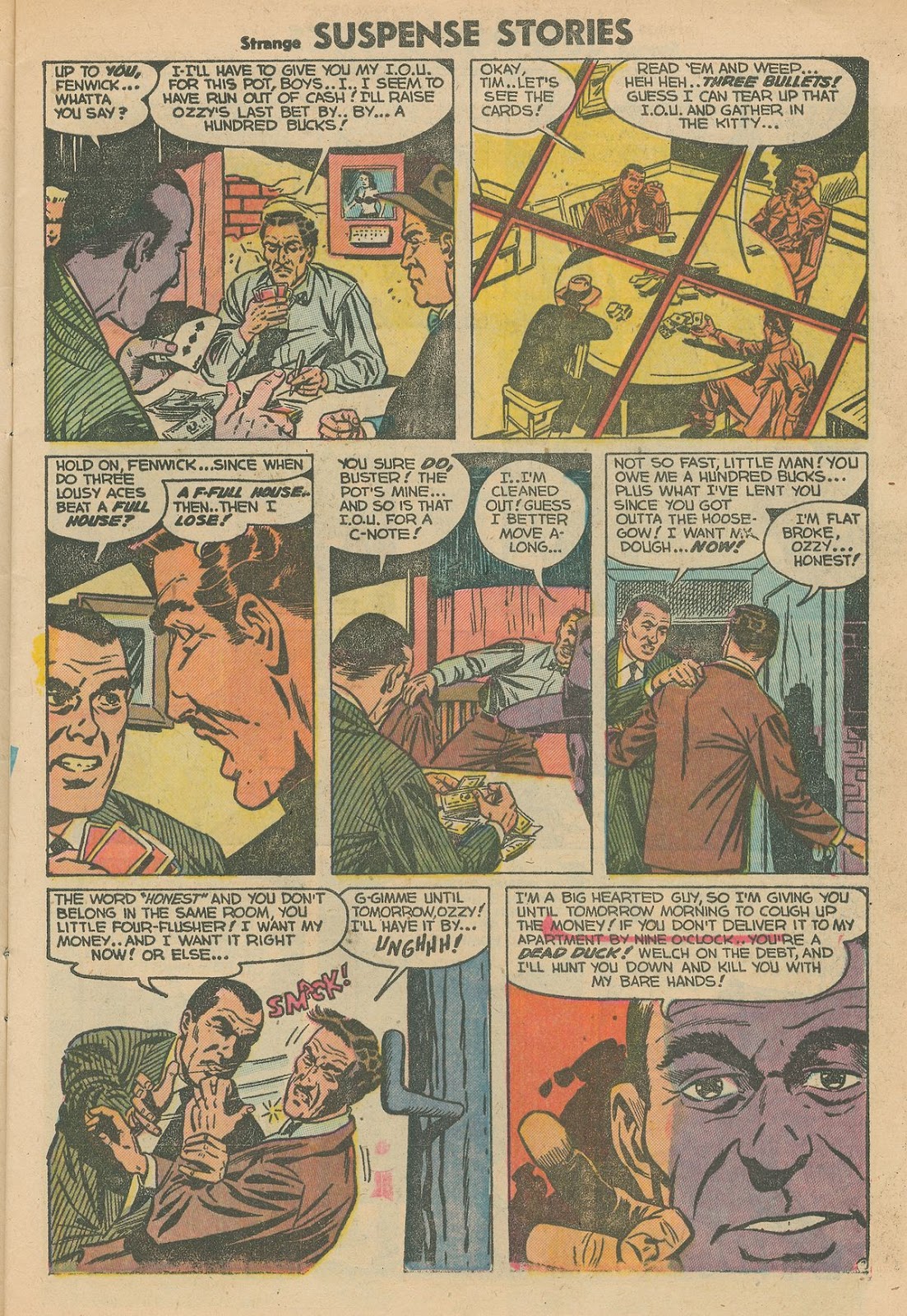 HORROR ILLUSTRATED: PRE CODE HORROR COMICS - STRANGE SUSPENSE STORIES #7