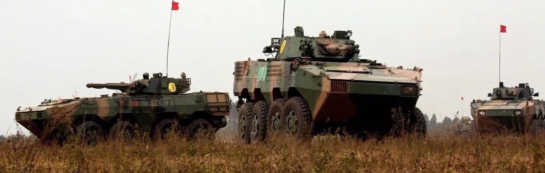 China Defense Blog: PLAN Marine's two new wheeled light tanks