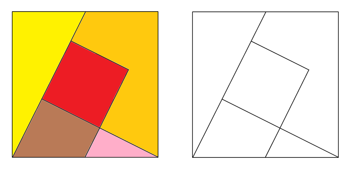 MEDIAN Don Steward mathematics teaching: Sam Loyd's dissection puzzle