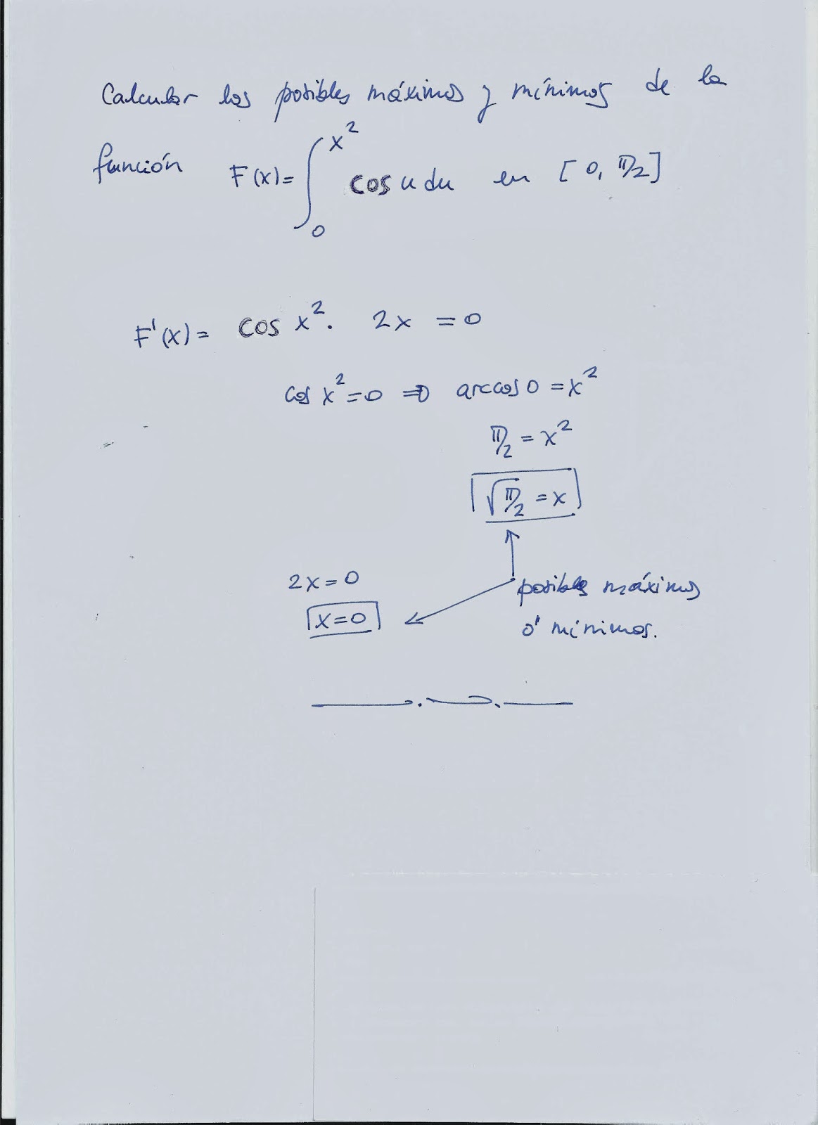 El Blog Del Profe De Matemáticas Segundo Teorema Fundamental Del