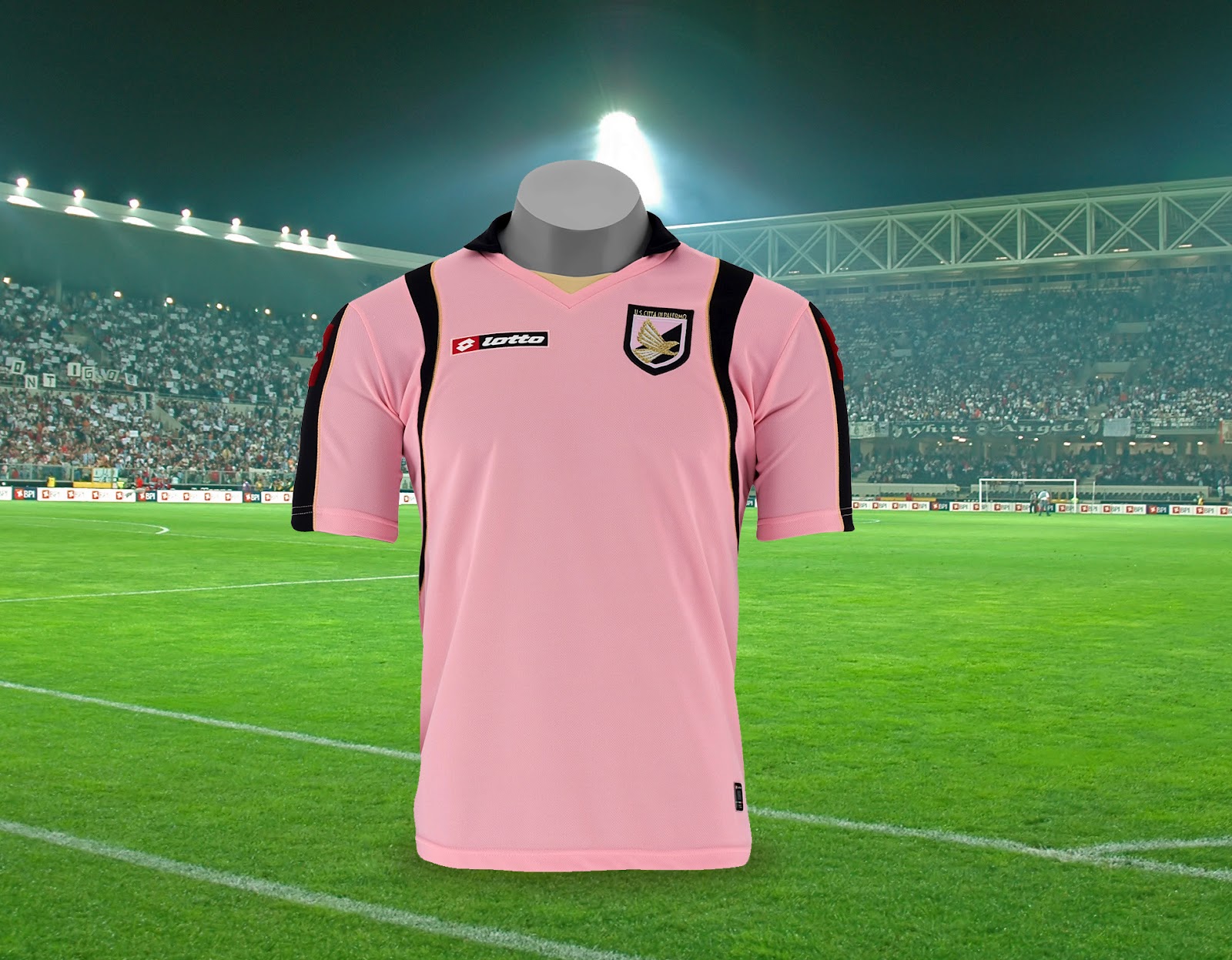 Relatos.: #021 - Camisa Palermo - Uniforme I - 2009/2010