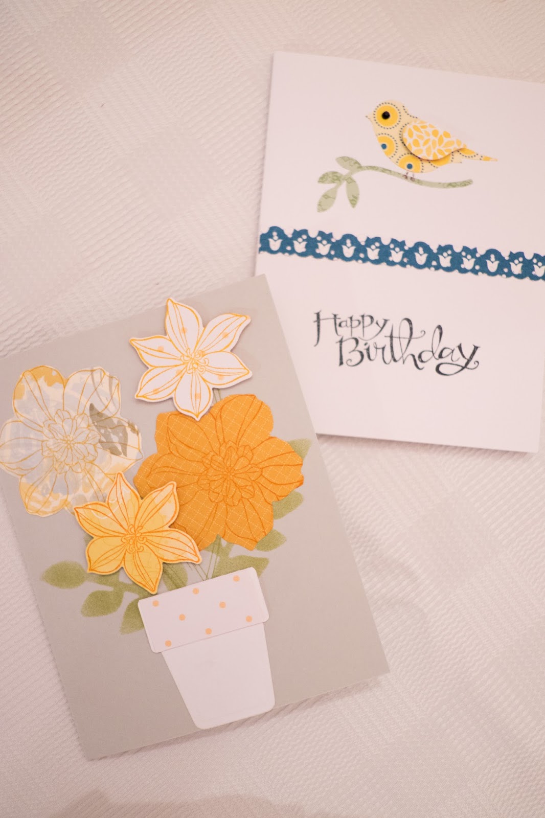 Domestic Fashionista: Girl's Night Card Making Party