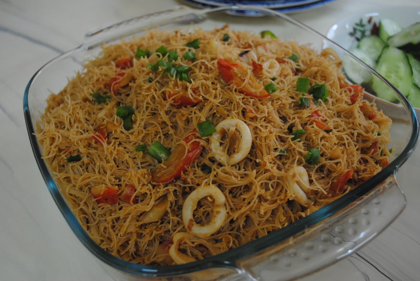 Dari Dapur Oren Ku: Mee Hoon Goreng Seafood