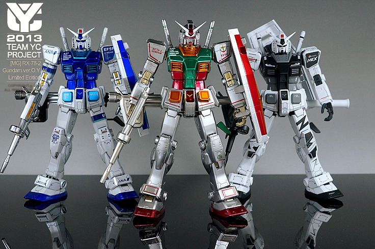 GUNDAM GUY: Team YC Project: MG 1/100 RX-78-2 Gundam Ver. Pepsi, 7 ...