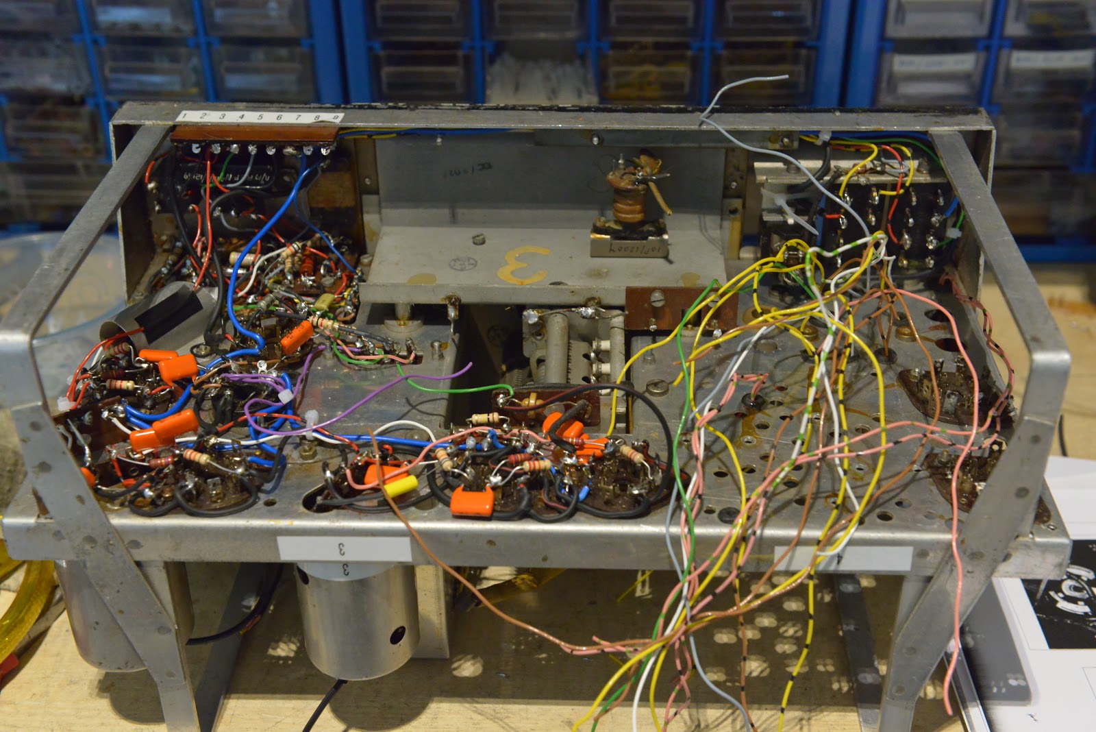 PD3WMZ - ON2WMZ: Rebuild Marconi R1155