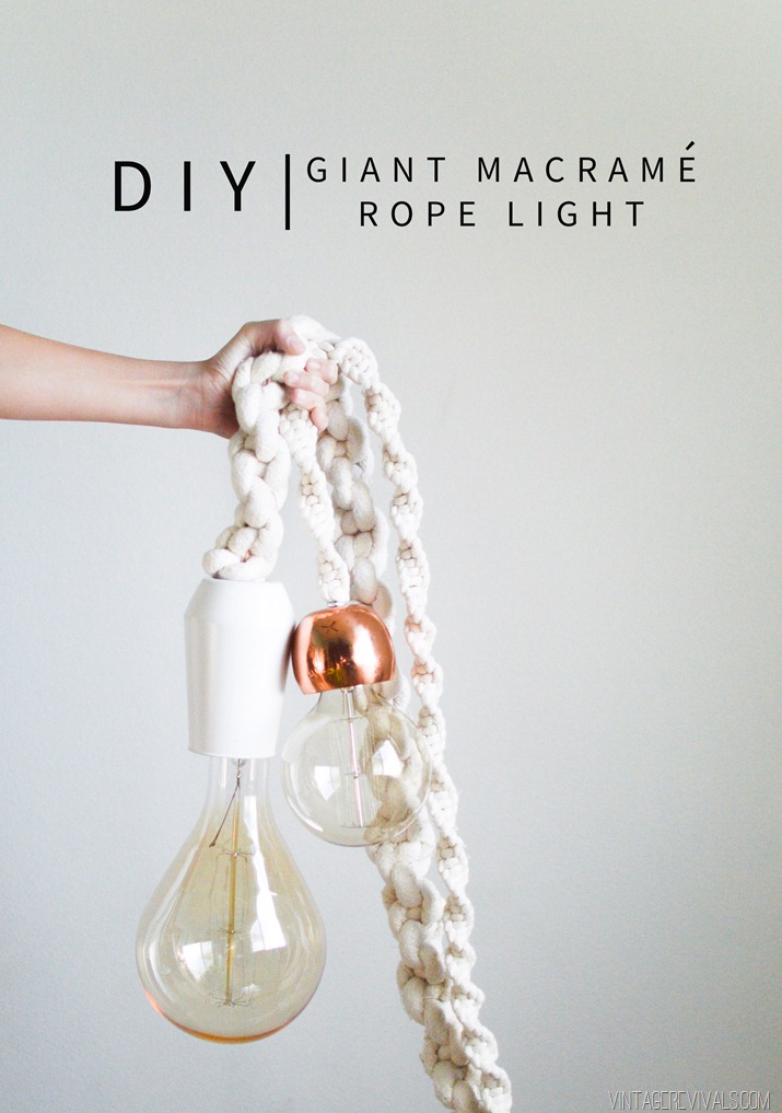 30 DIY Modern Lighting Ideas | Pneumatic Addict