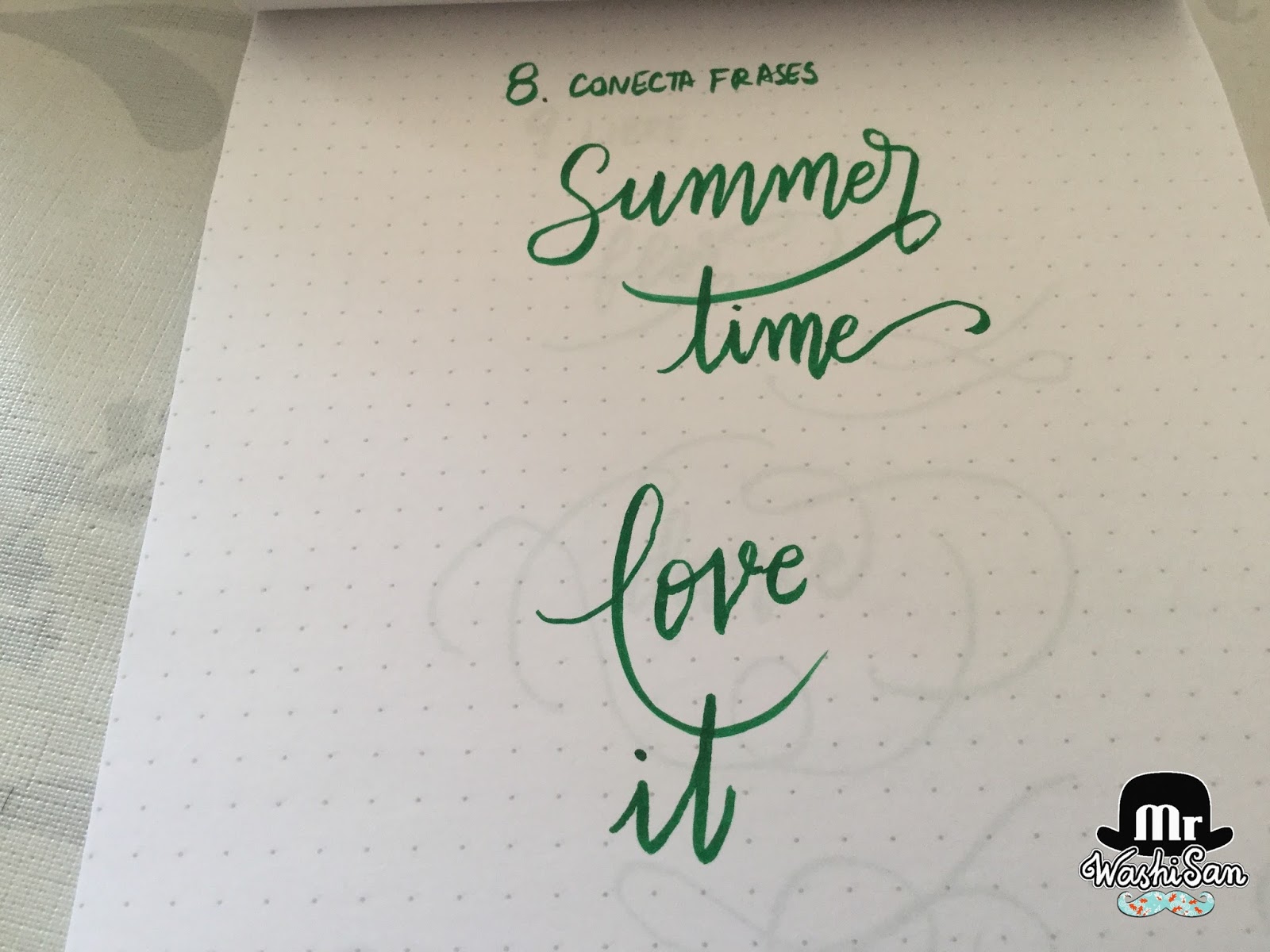 Mr WashiSan: 10 consejos para decorar con florituras tu lettering