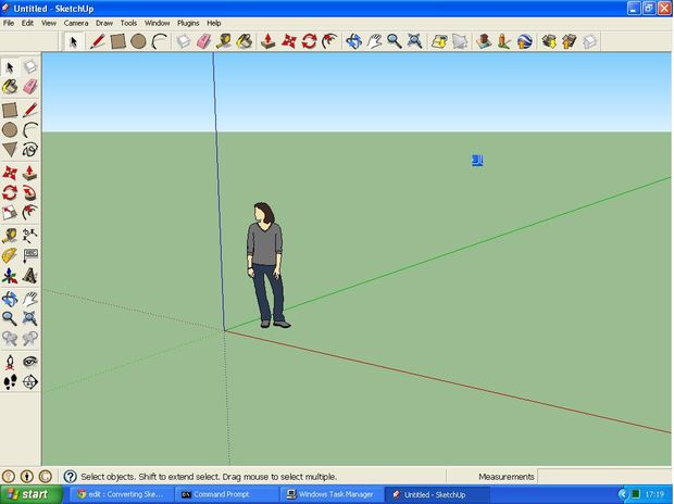 Google SketchUp: Interface and Tool function