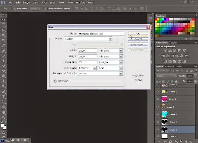 Belajar Photoshop 2 Fungsi Shapes Tool ~ Belajar Nual-nuil