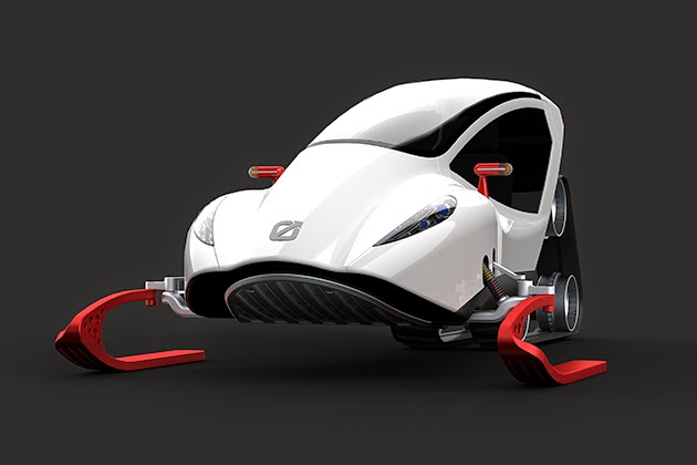 Snowmobile konsept | SNOWCRAWLER