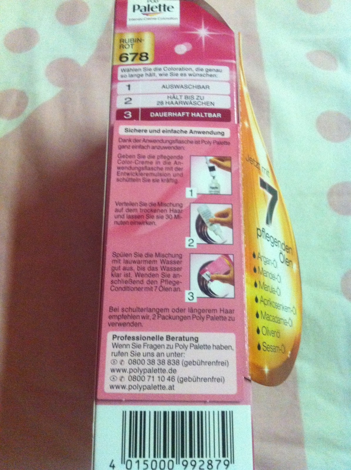 EVERGREEN LOVE: Germany Poly Palette Hair Intensiv-Creme-Coloration