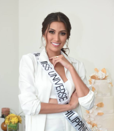 Rachel Peters may wear red for good luck in Miss Universe